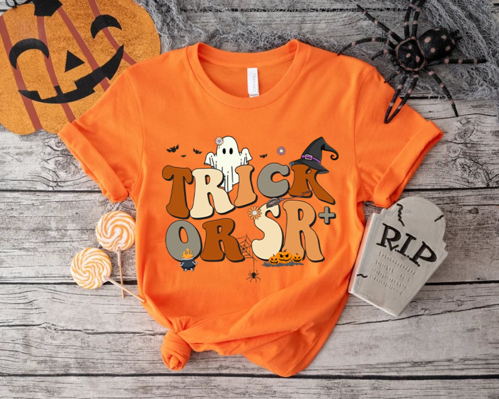 Trick or SR ABA Halloween Shirt BCBA Halloween Shirt - Etsy