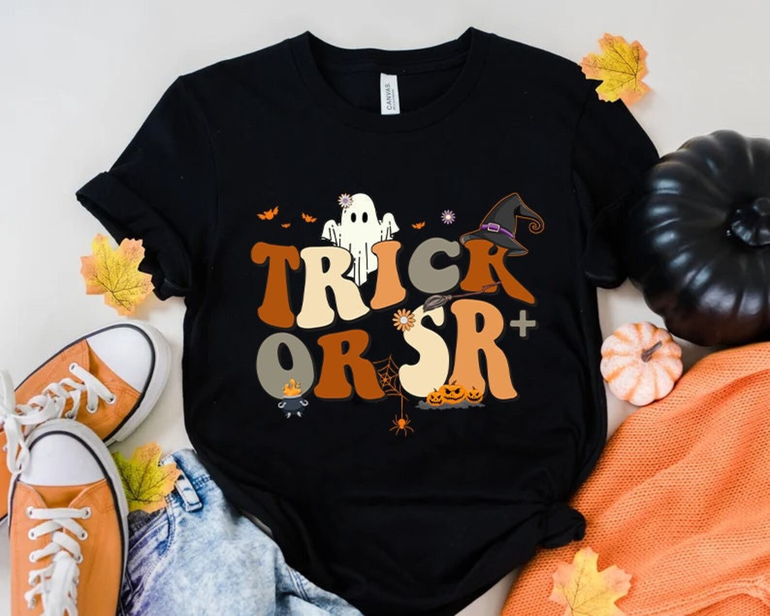 Trick or SR ABA Halloween Shirt BCBA Halloween Shirt - Etsy