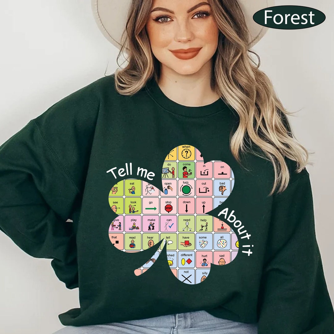 Your Words Matter Shirt, Lucky AAC Board St Patrick, Speech Pathology ...