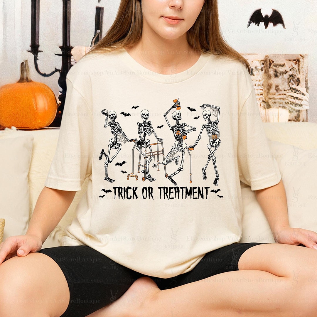 Physical Therapy Shirt, Trick or Treatment Shirt, Halloween Physical ...