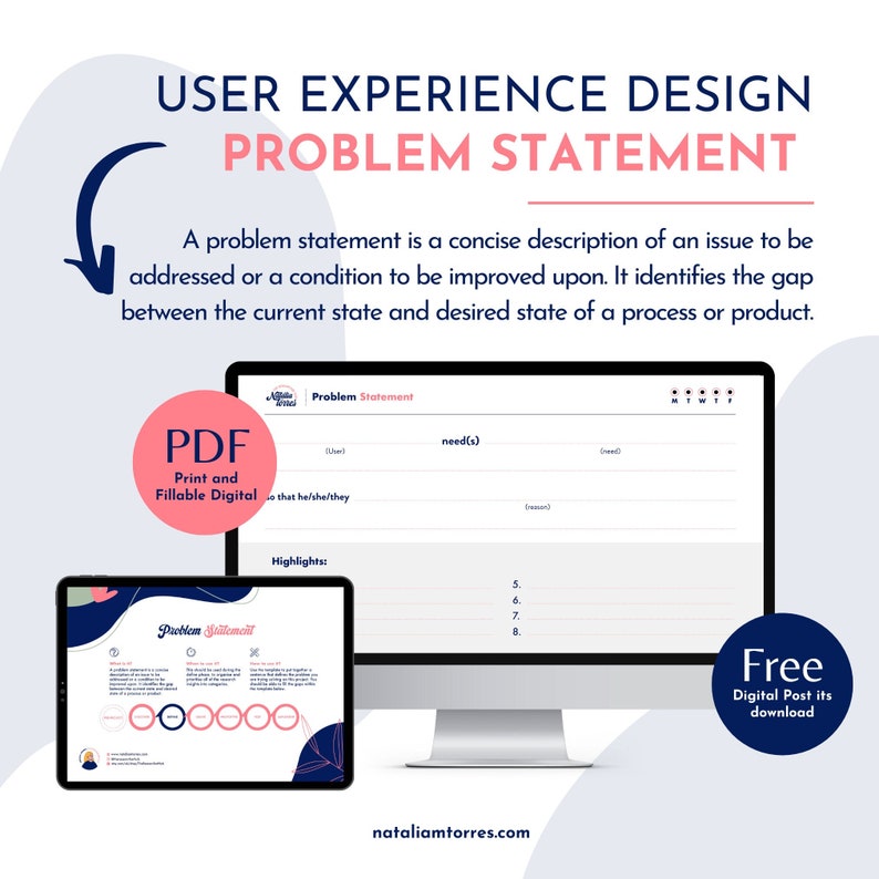 Problem Statement Define Process for UX Design and Business Strategy ...