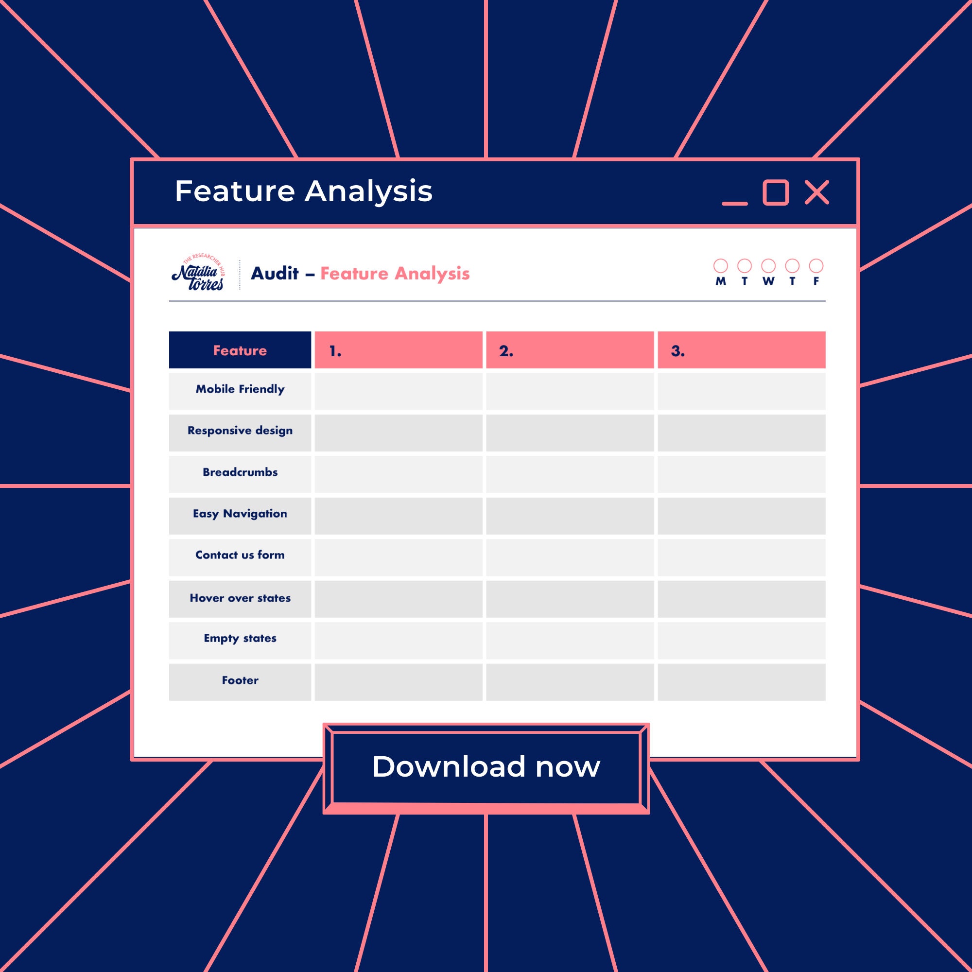 User Experience Design Audit Templates for Product Management ...