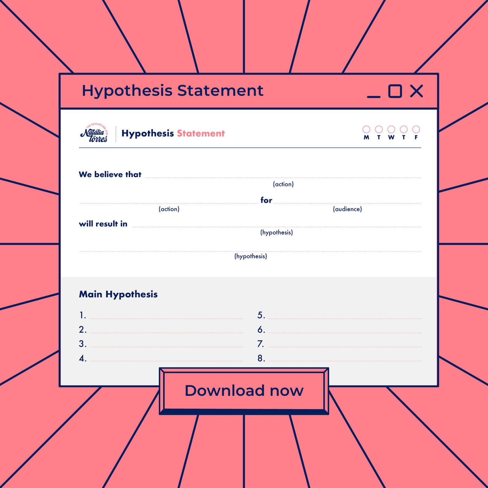 Hypothesis Statement for Problem Solving and User Experience Design, UX ...