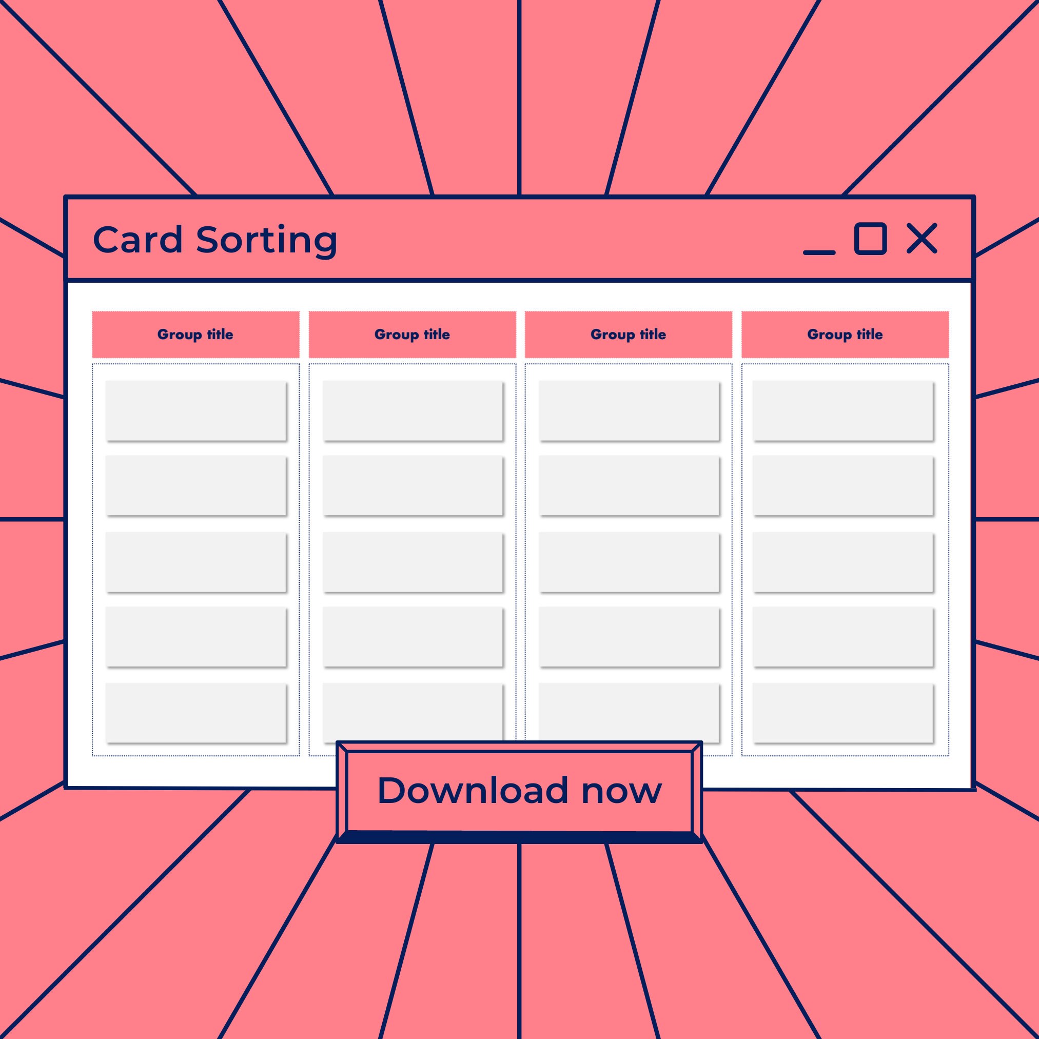 Card Sorting UX Design Technique for Ideation Sessions and Navigation ...