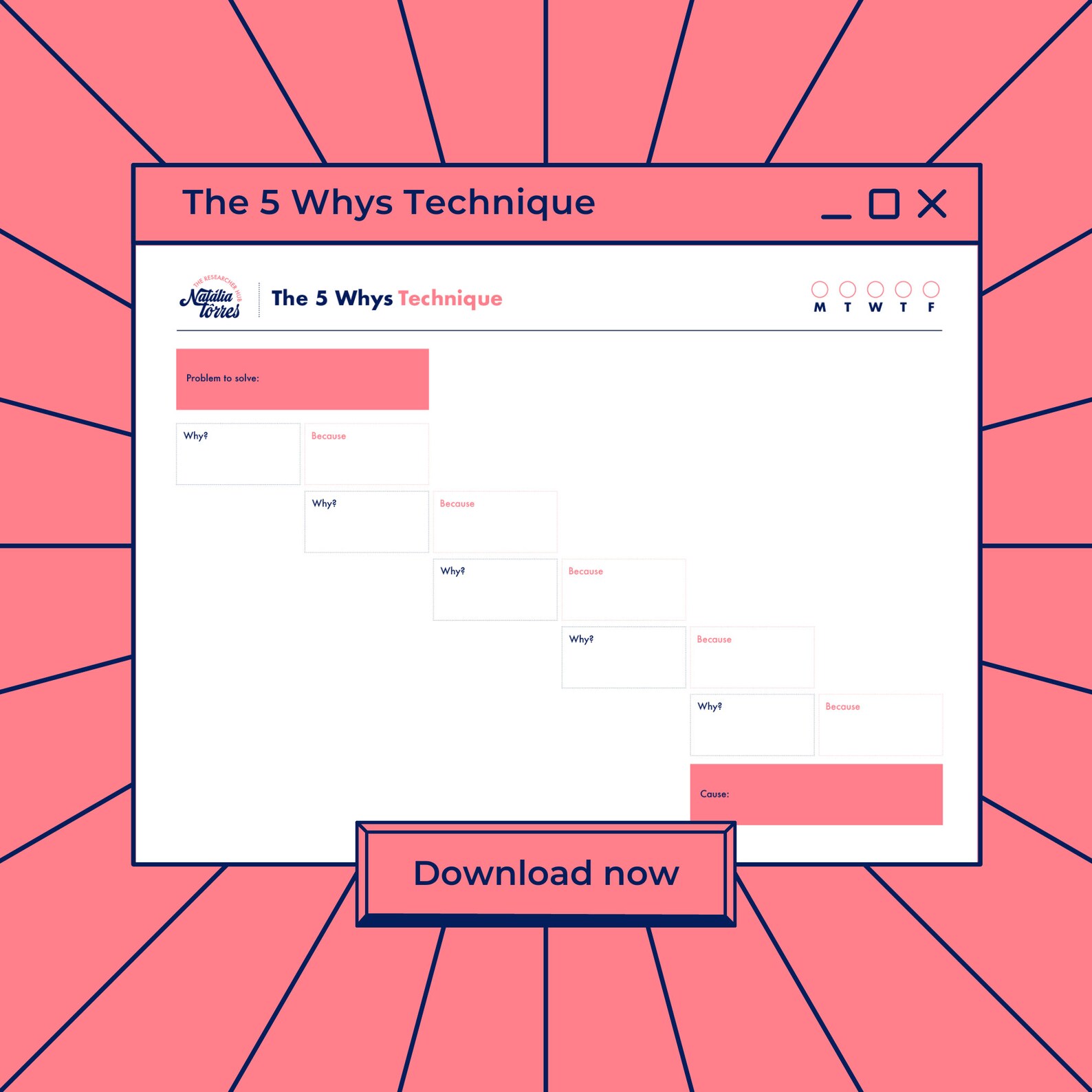 The 5 Whys Product Management Ideation Template for Strategy Projects ...