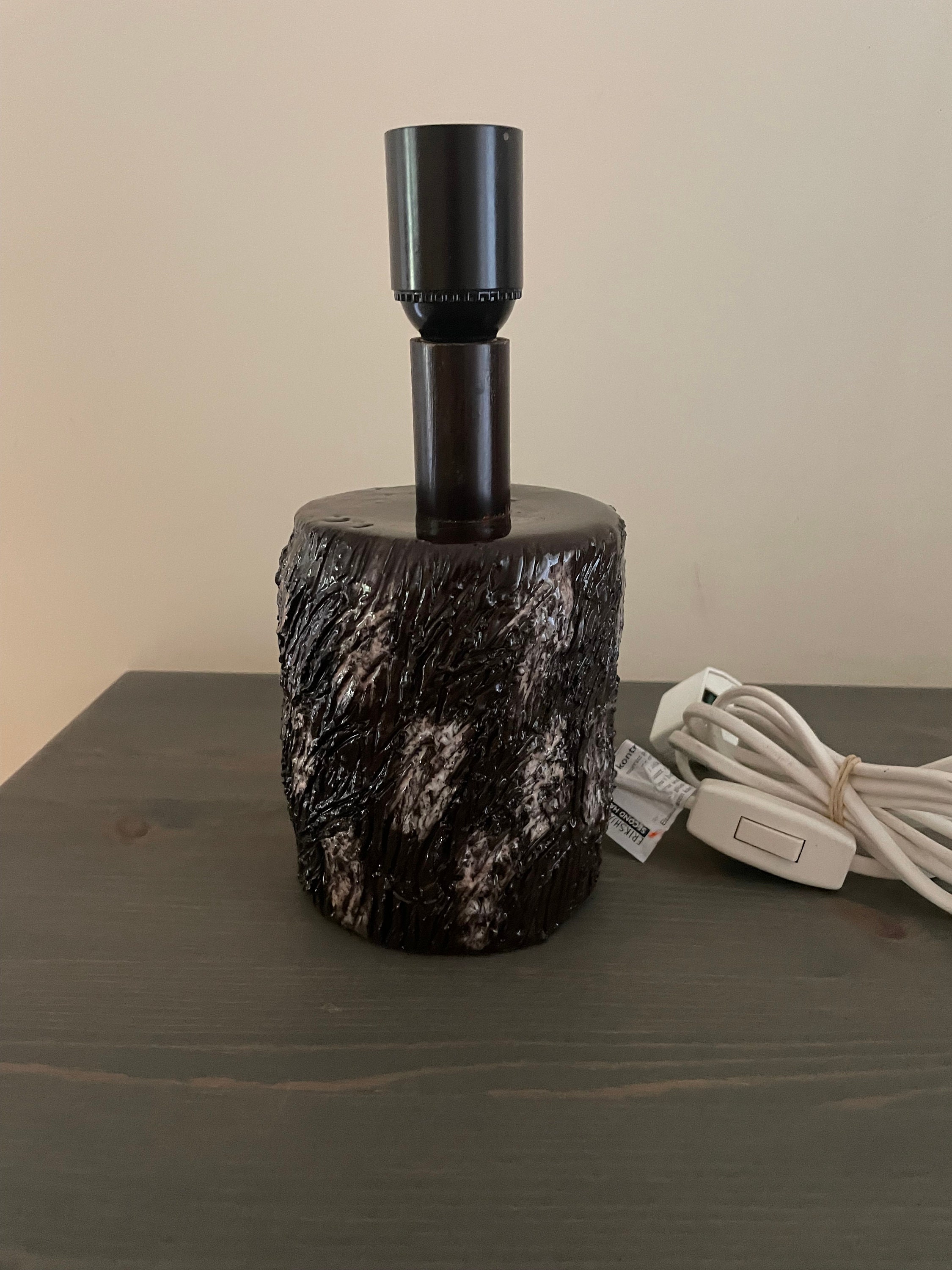 Vintage Ceramic Lamp Base - Etsy