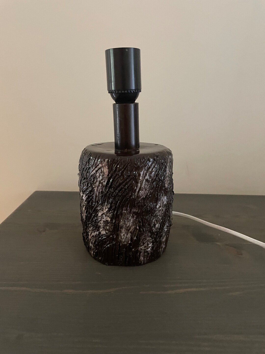 Vintage Ceramic Lamp Base - Etsy