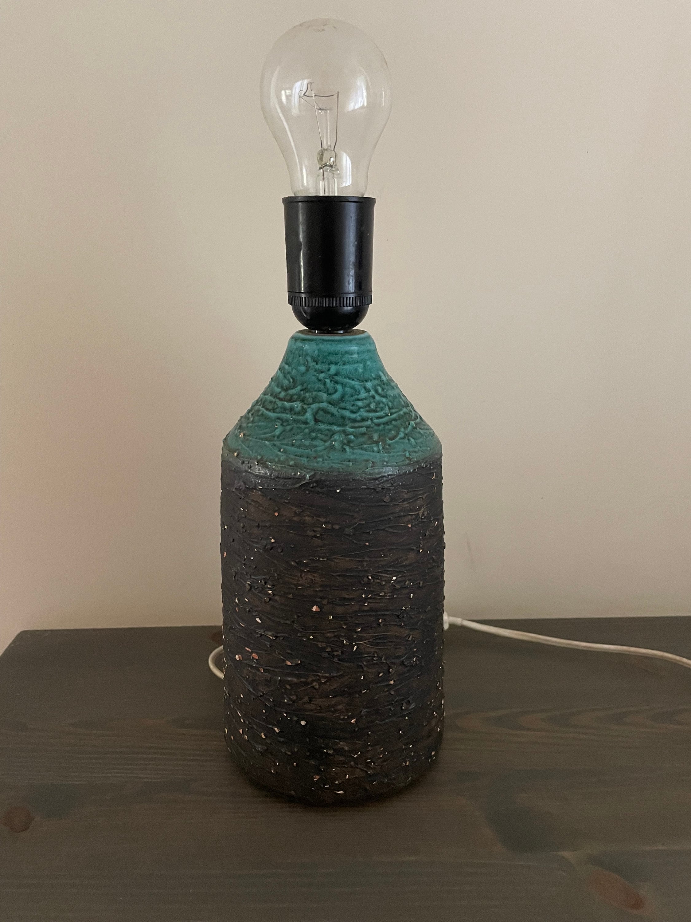 Vintage Ceramic Lamp Base - Etsy