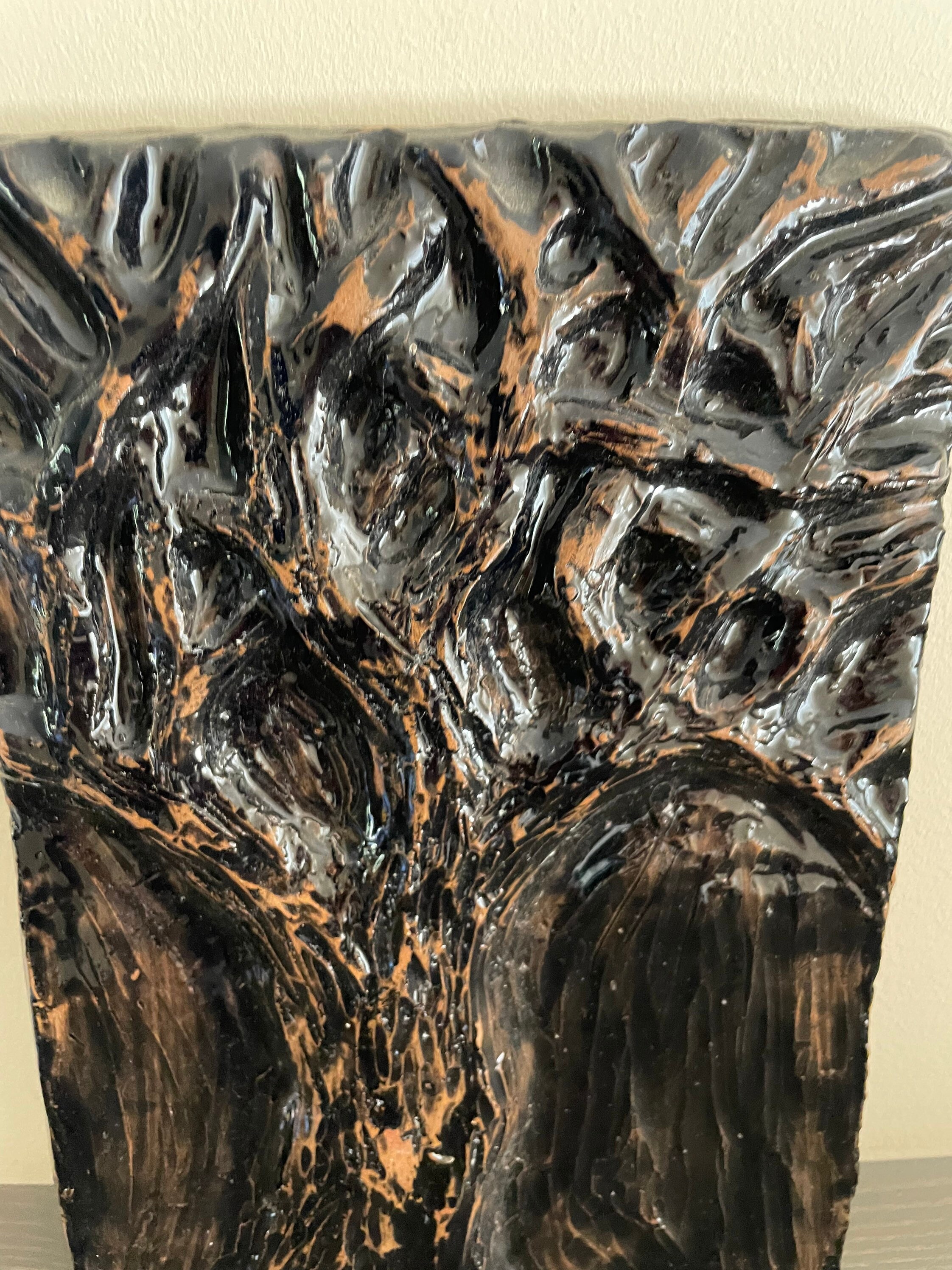 Vintage Ceramic Wall Plaque - Etsy