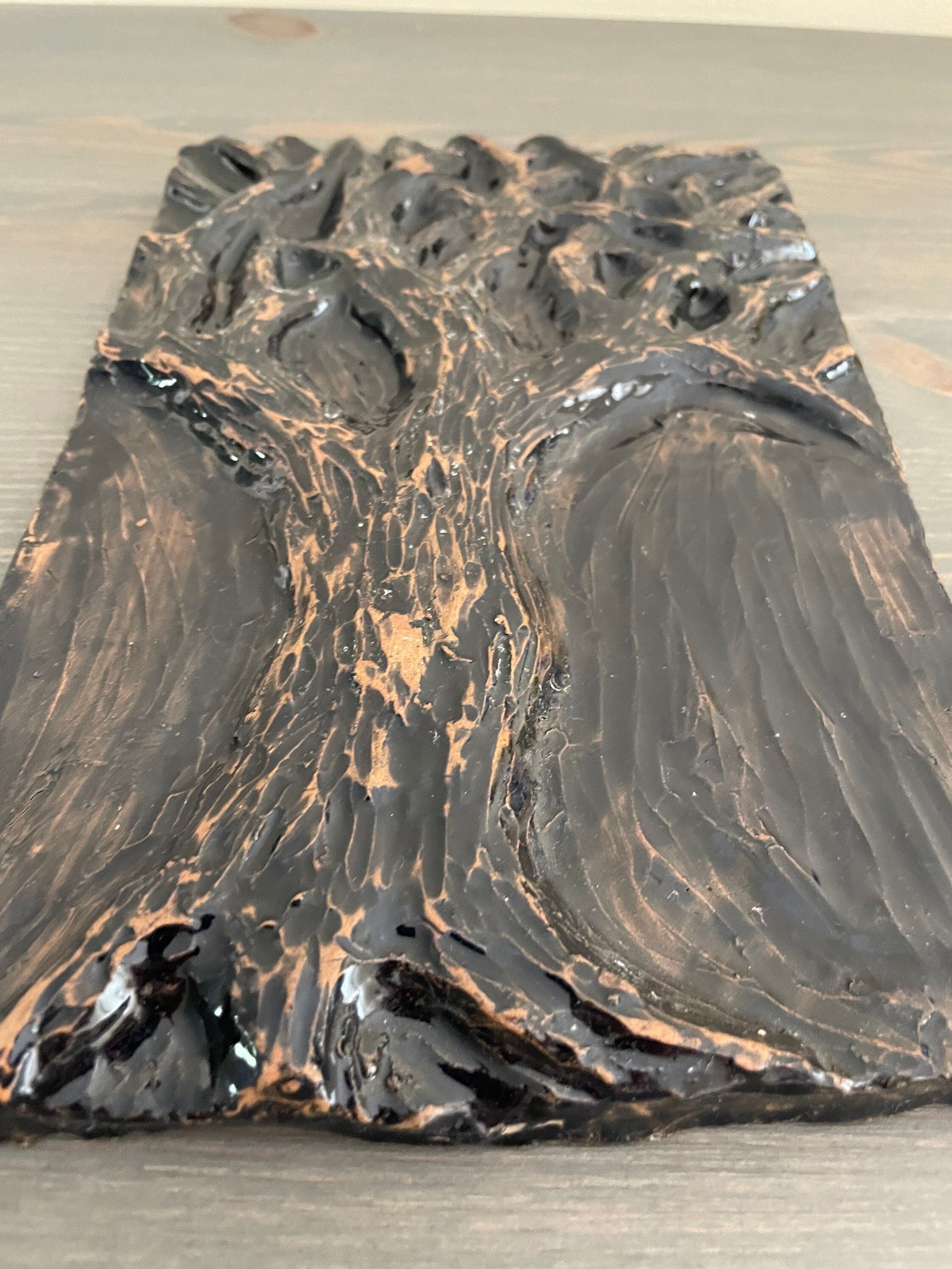 Vintage Ceramic Wall Plaque - Etsy