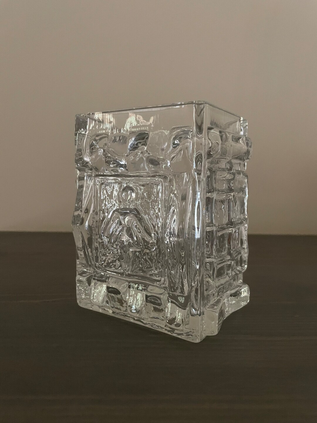 Vintage Josef Schott Smålandshyttan Sweden Block Vase From 60s - Etsy