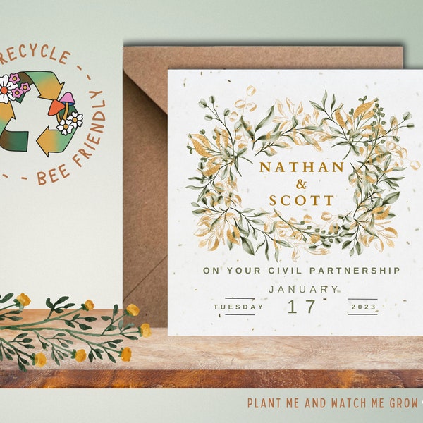 Civil Partnership - Etsy UK