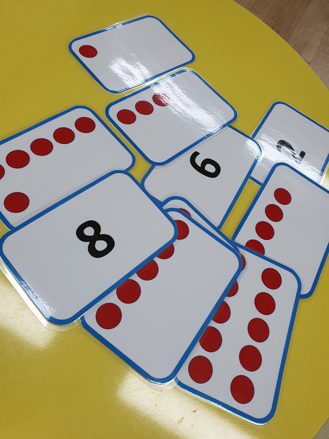DOT FLASH CARD, Home School, Math, Count 10, Add, Subtraction ...