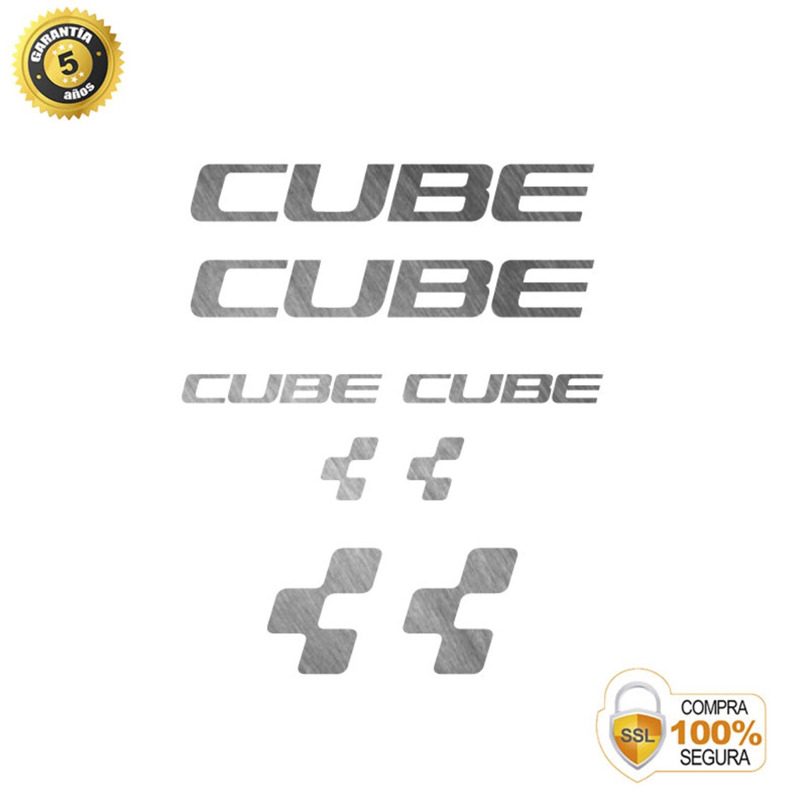 Frame Bike Stickers Cube 8 logos Bicycle stickers Fahrrad | Etsy