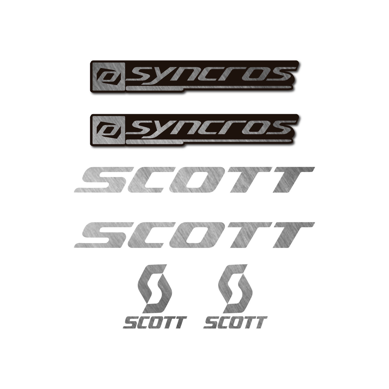 Frame Bike Stickers Syncros Scott Bici Stickers Fahrrad | Etsy