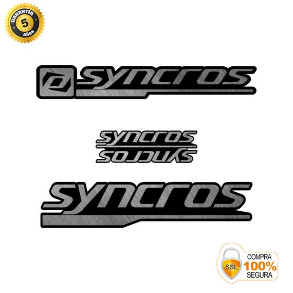 Frame Bike Stickers Syncros Black Contour Bike Stickers | Etsy