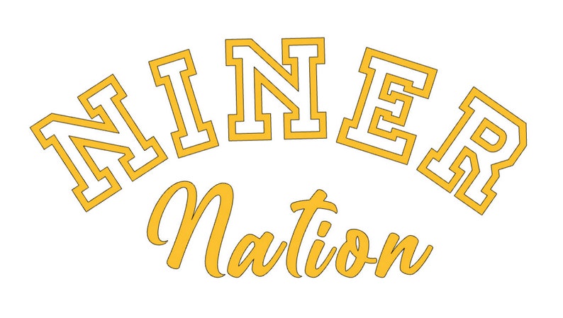 Niner Nation SVG PNG, Football Design - Etsy