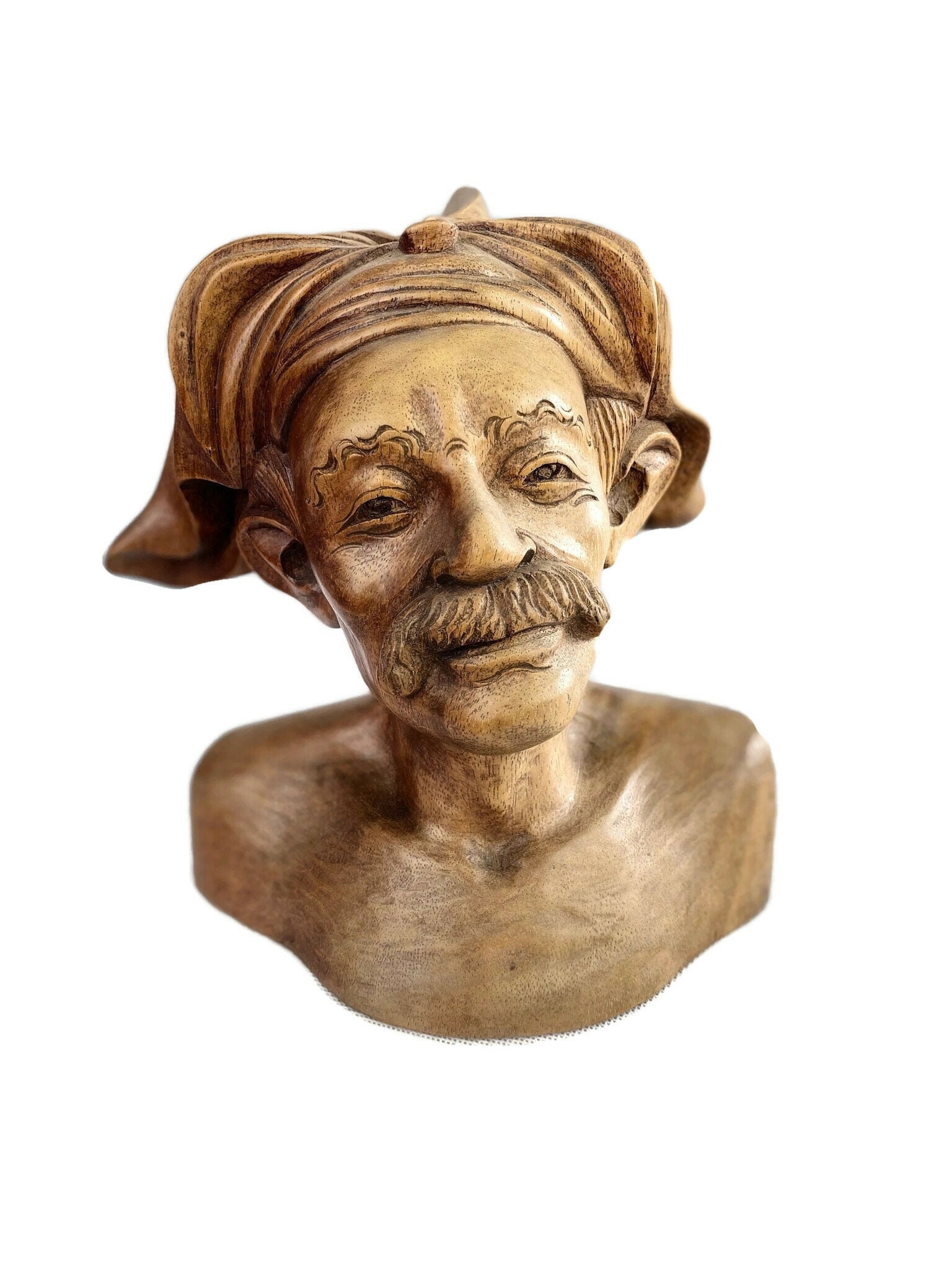 Handmade wooden statue Wooden figure Indonesian statue Figurines ...