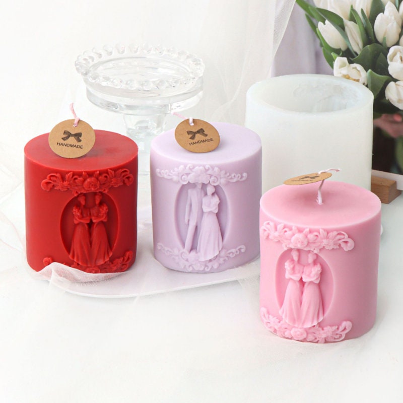 Wedding Couple Candle Mould: Romantic LGBTQ Decor - Etsy