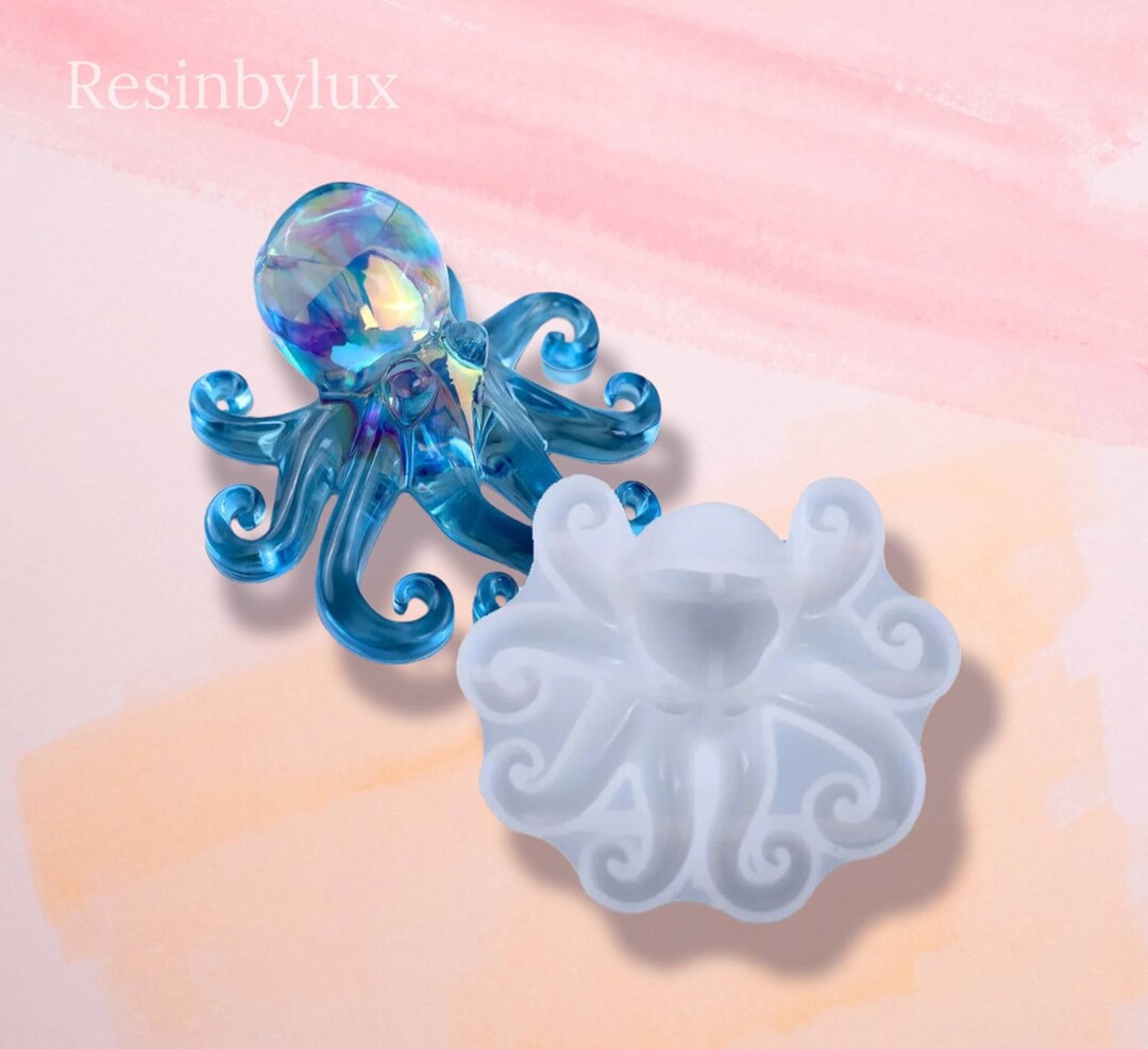Large Octopus Mould | Silicone Mould | Sealife Mould | Epoxy Resin ...