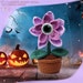 Evil Eye Flower Crochet Kit: Halloween Crafting Kit - Etsy