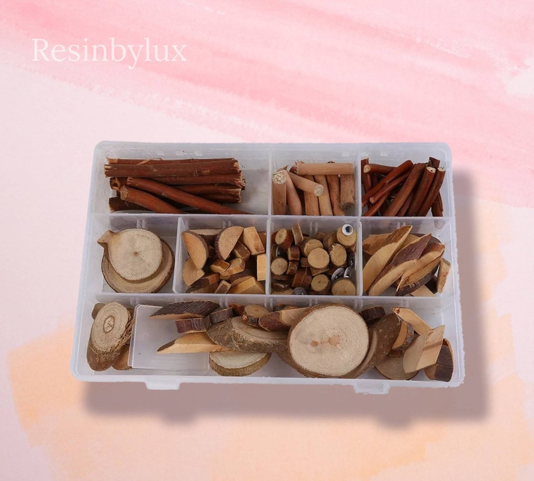 Small Wood Pieces: DIY Crafting Supplies, Natural Wood - Etsy