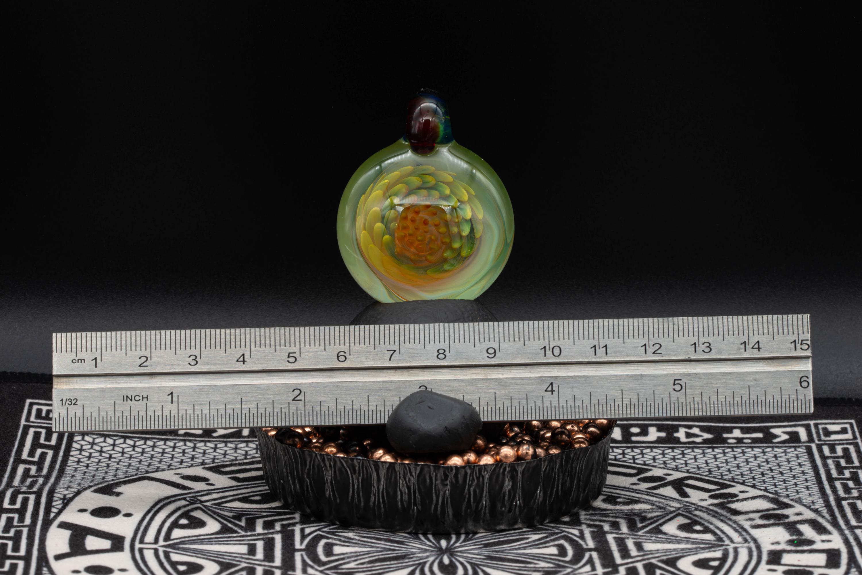 Fumed Borosilicate Implosion Pendant - Etsy