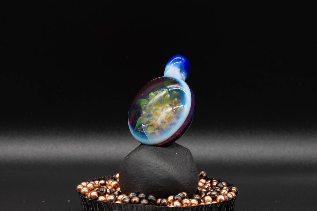 Fumed Borosilicate Implosion Pendant - Etsy