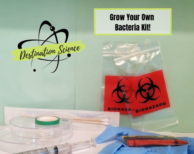STEM Grow Your Own Bacteria! | Introduction to Microbiology Kit Grades ...