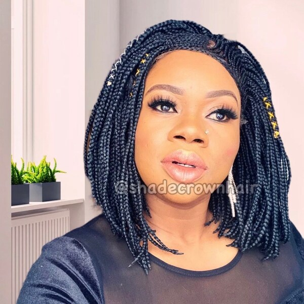 Cornrow Wig Short - Etsy