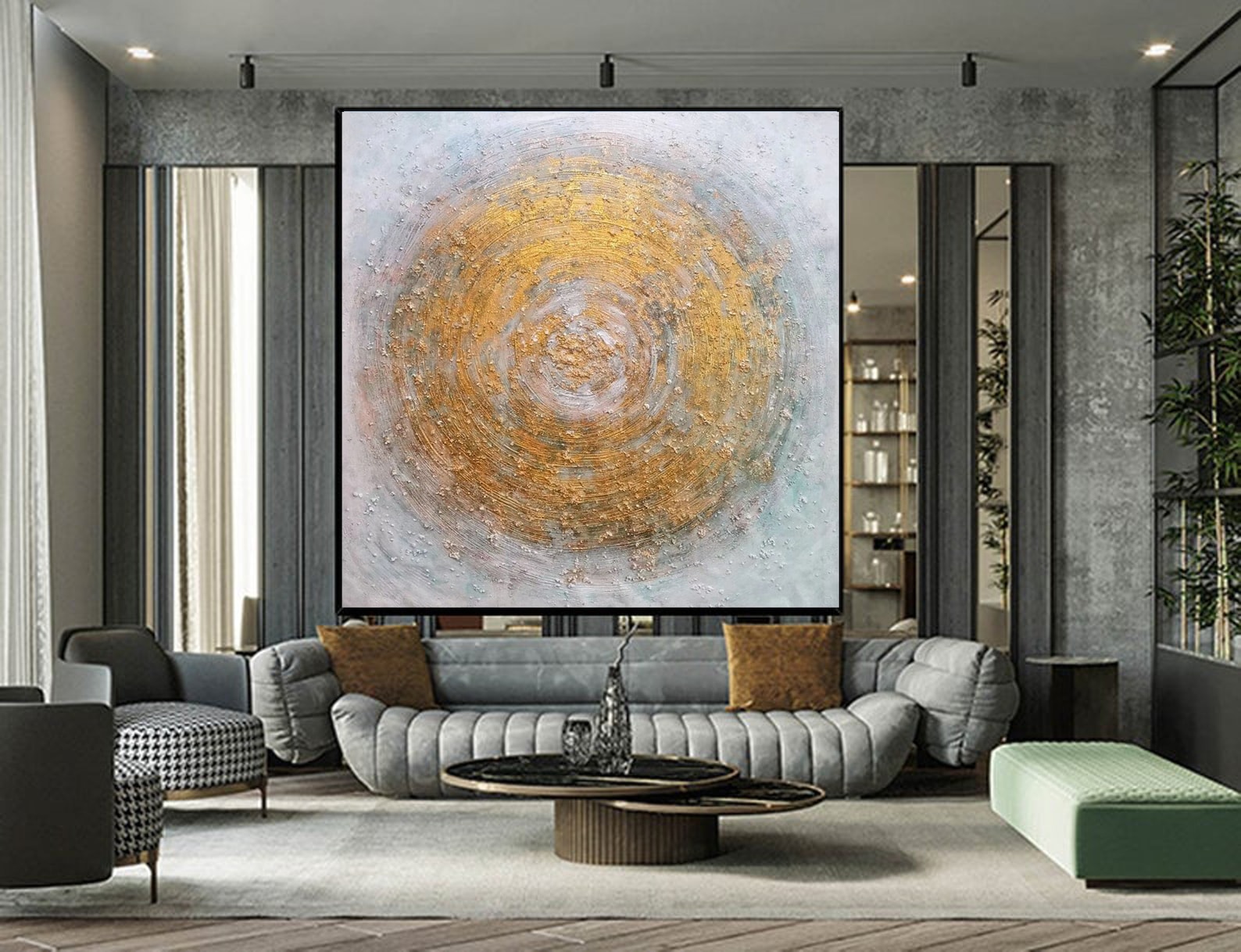Extra Large Wall Art / Large Canvas Art / Large Original Abstract ...