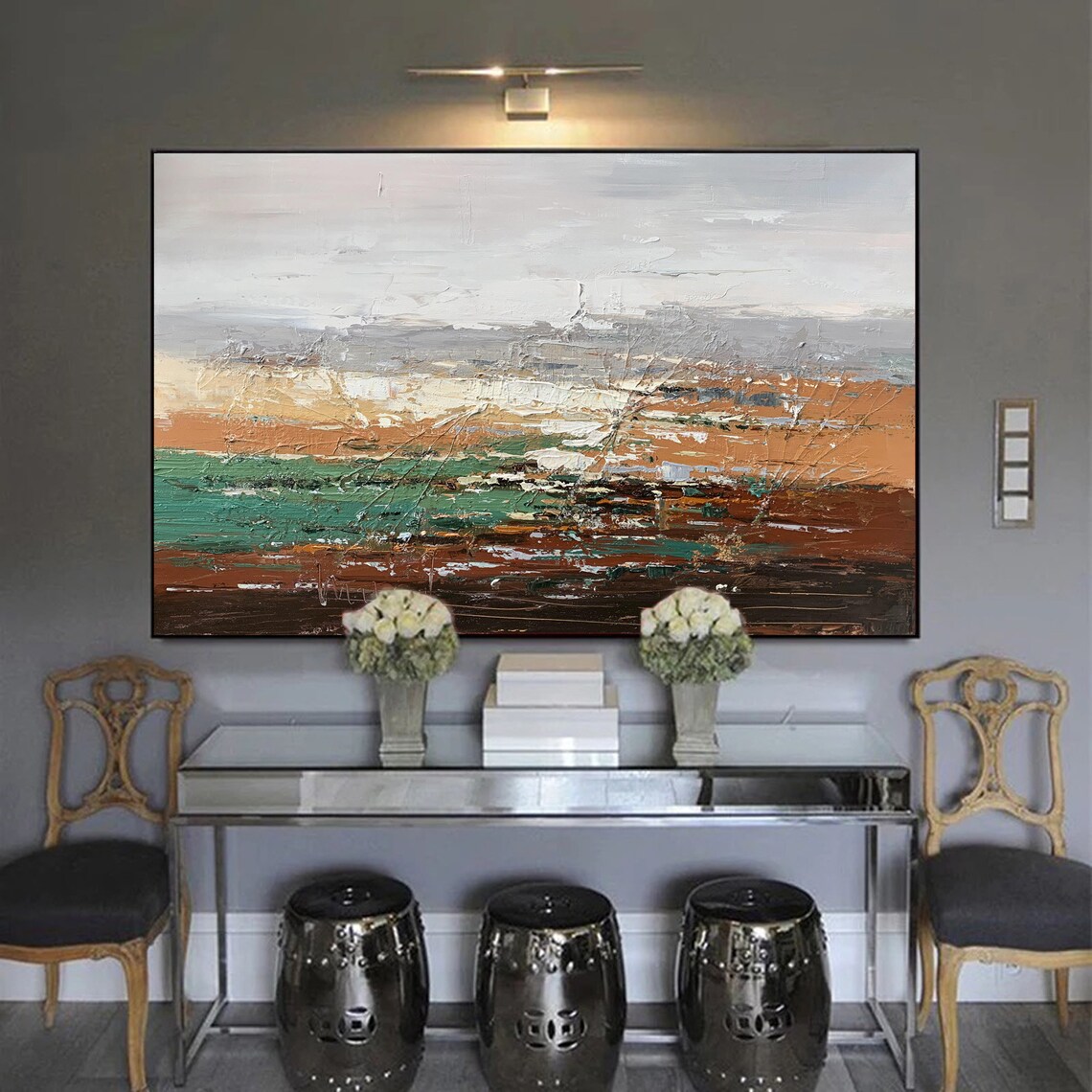 Large Abstract Art Large Modern Wall Art Painting Large - Etsy