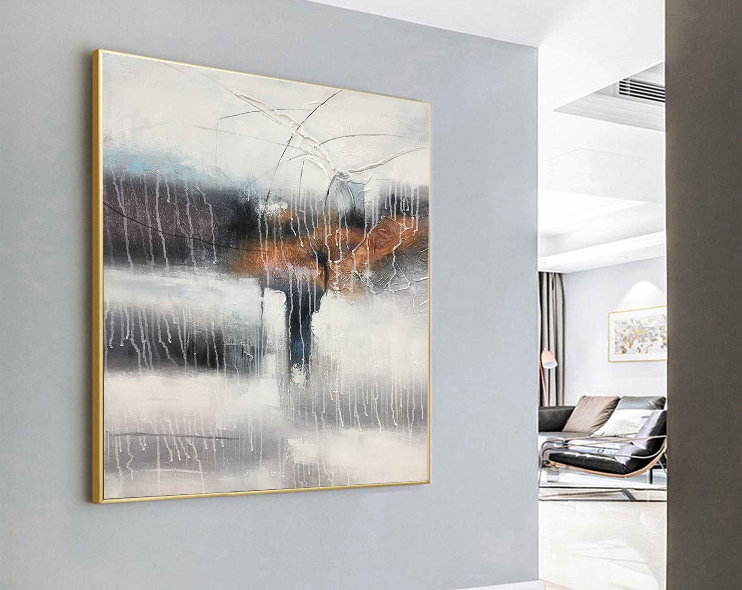 Extra Large Wall Art / Large Canvas Art / Large Original - Etsy