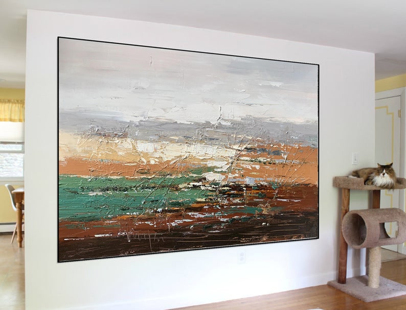 Large Abstract Art Large Modern Wall Art Painting Large | Etsy