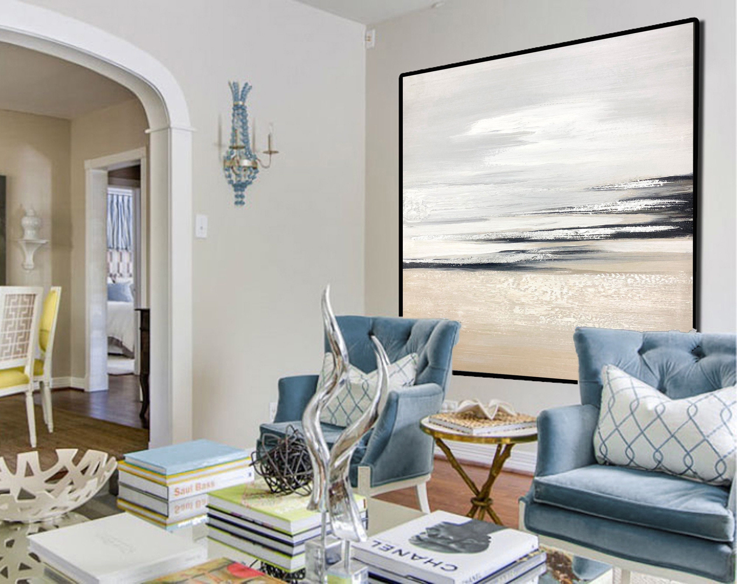 Large Abstract Wall Art Large Modern Art Large Modern Wall - Etsy