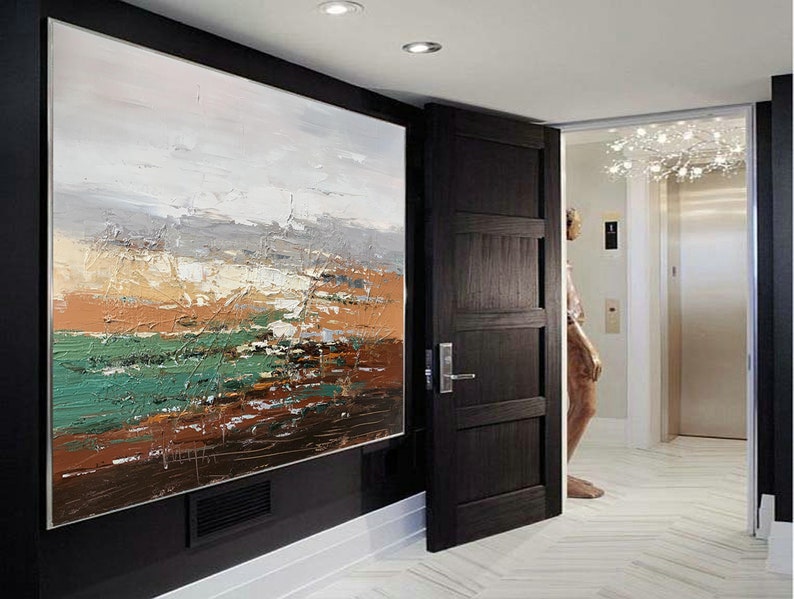 Large Abstract Art Large Modern Wall Art Painting Large - Etsy