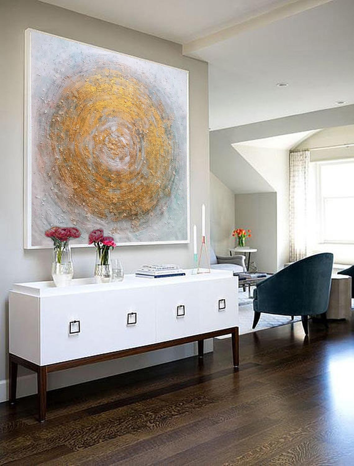 Extra Large Wall Art / Large Canvas Art / Large Original | Etsy