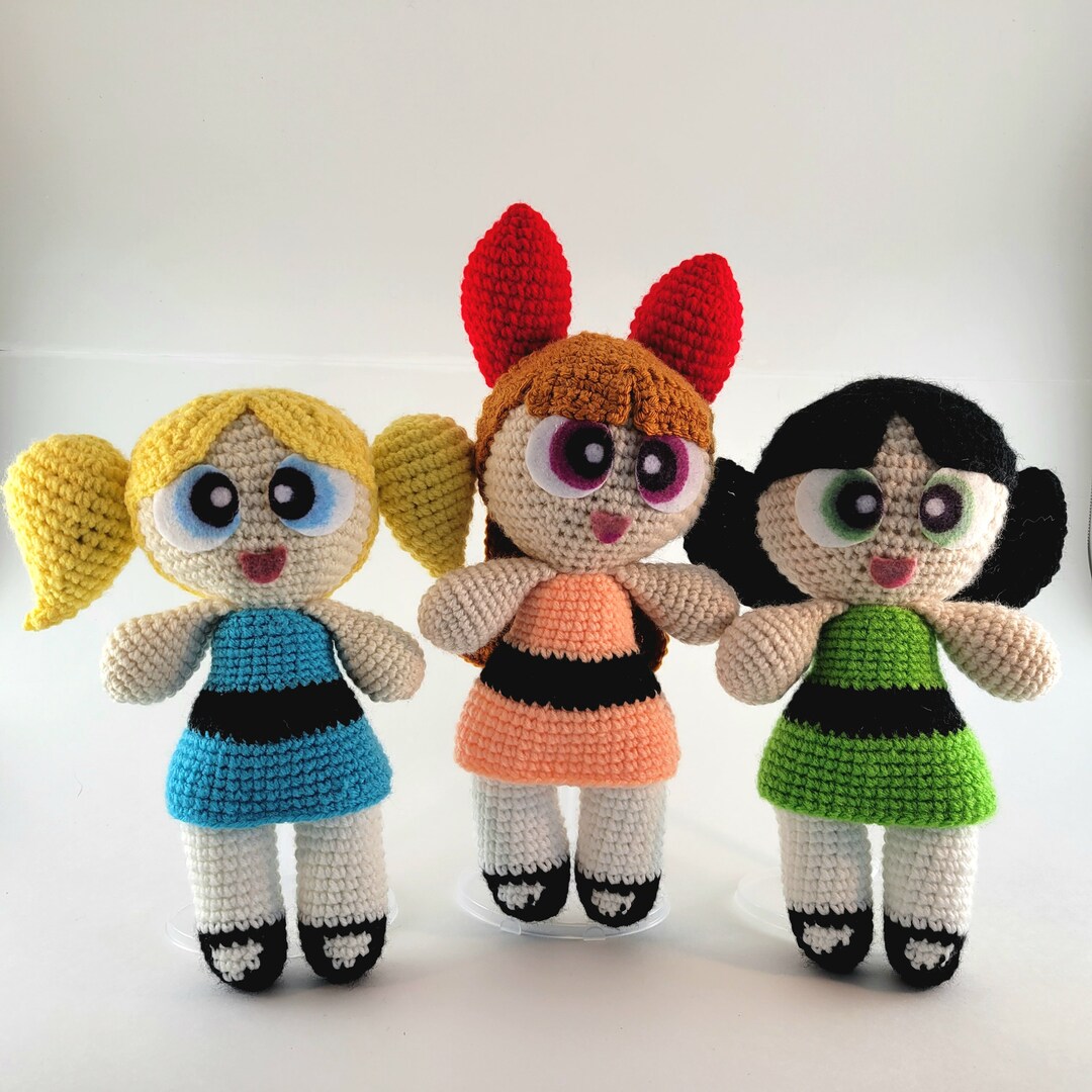 Powerpuff Girls Crochet Pattern - Etsy
