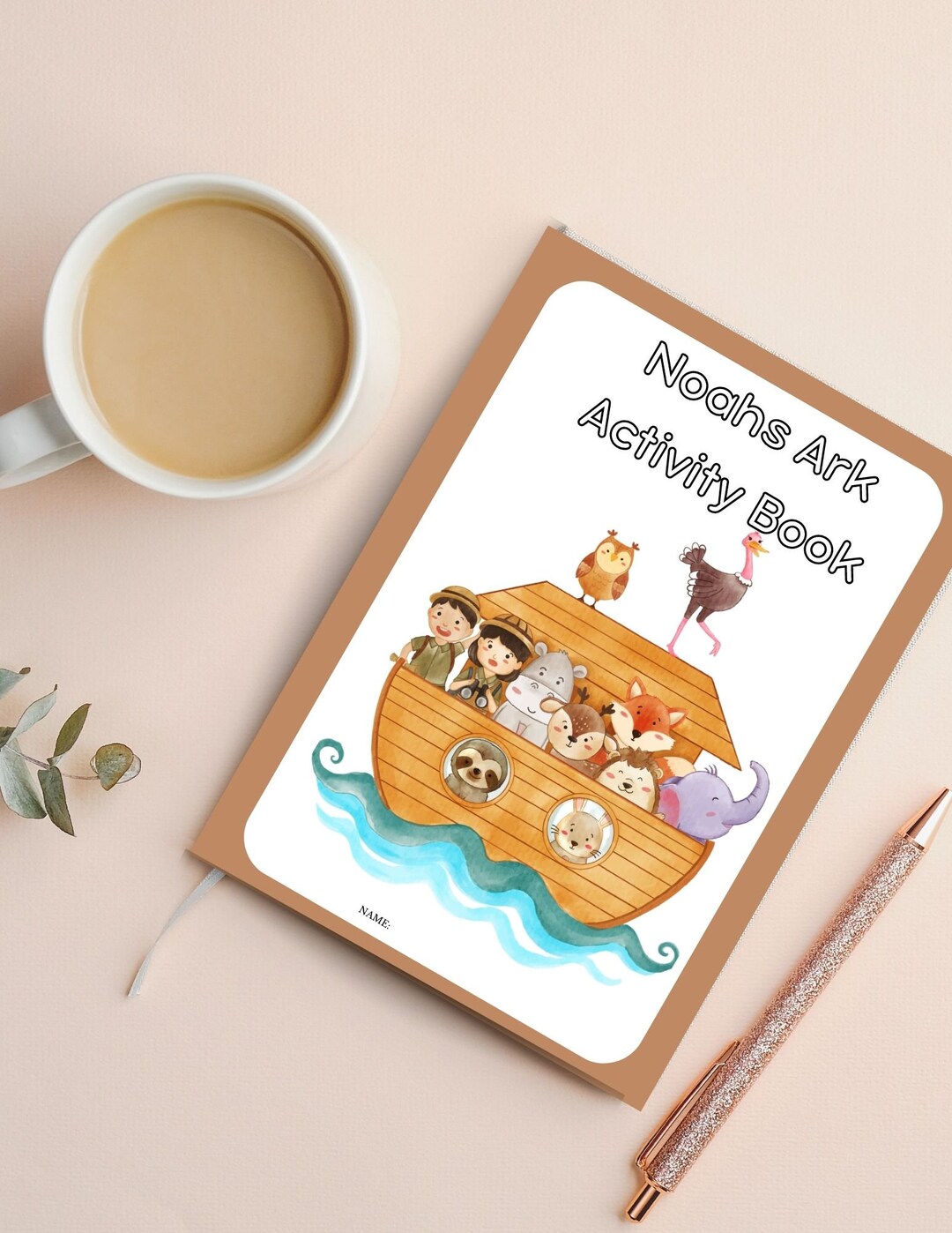 Noahs Ark Activity Book Digital Download 10 Activity Pages - Etsy