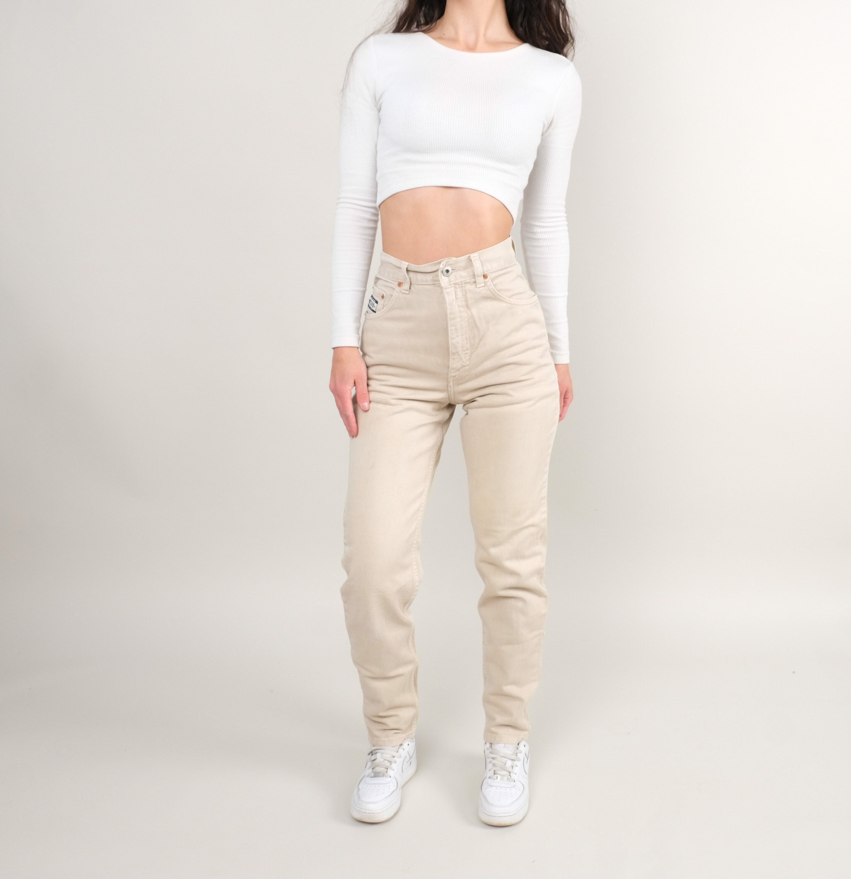 Waise Ausschließen Krähe beige mum jeans Diskriminierend Wahrnehmen Masse