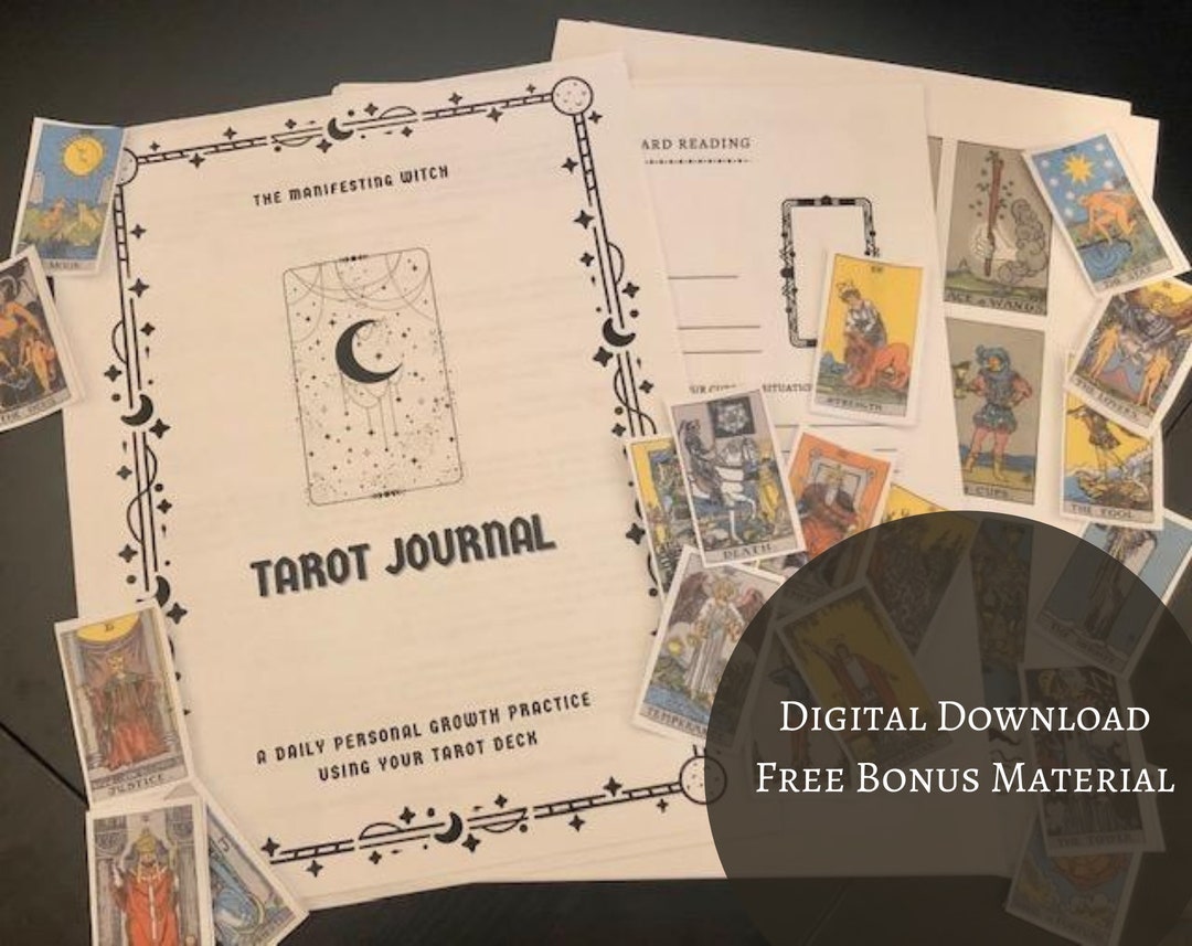 Tarot Journal: Divination & Shadow Work Templates (digital Download) - Etsy