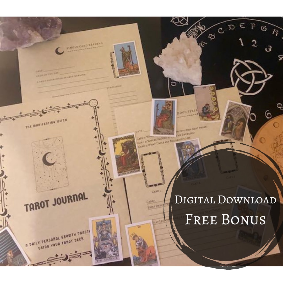 Tarot Journal / Shadow Work / Divination Magic / Learn Tarot / Spell ...