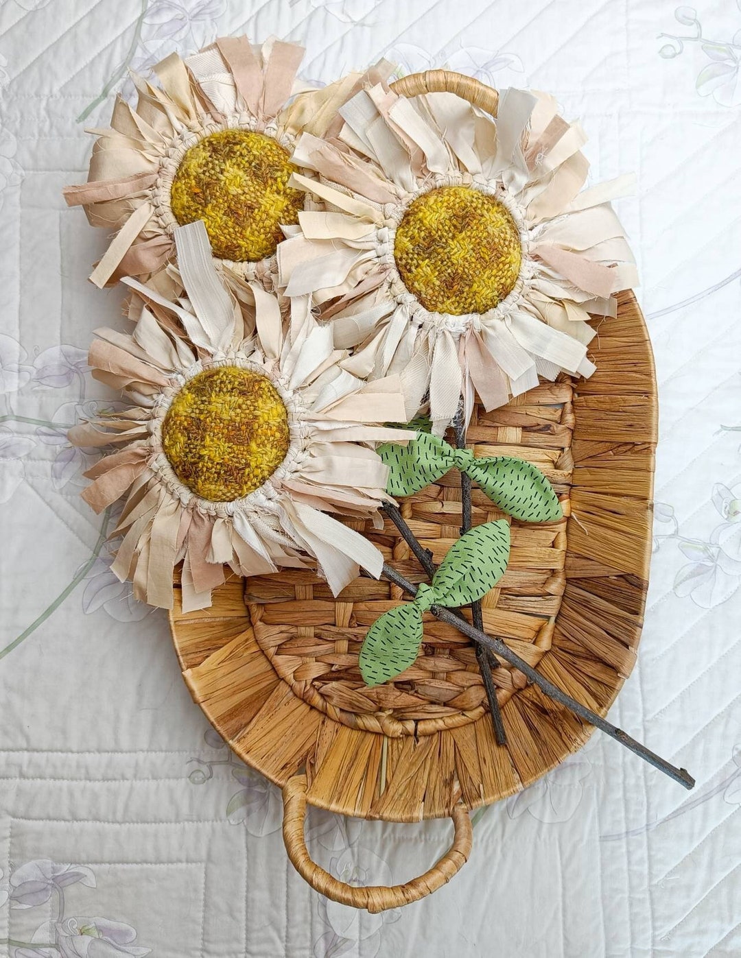 Country Sunflower Primitive Grungy Yellow Bloom Farmhouse - Etsy