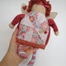Primitive Handmade Patchwork Doll, Farmhouse Decor Fabric Doll, Country ...