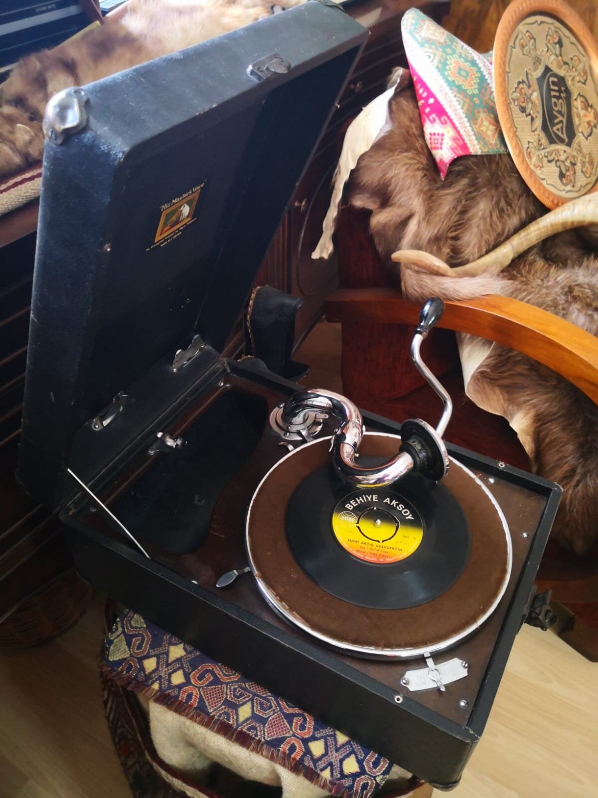 1900s Vintage Gramofon His Masters Voice Record Players - Etsy