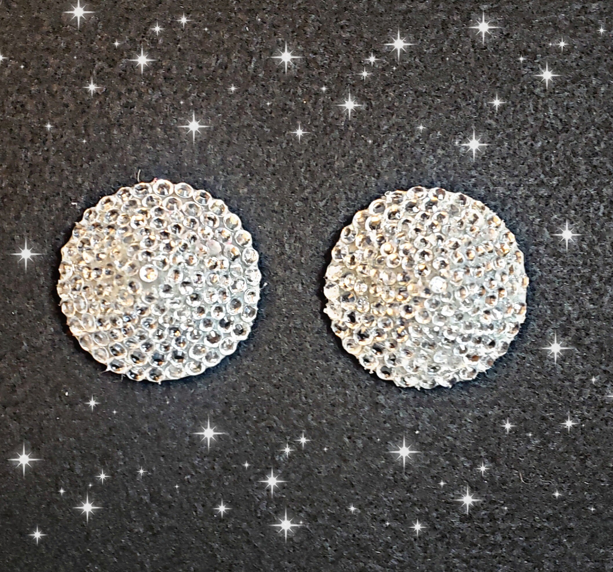 Crystal Rhinestone Pasties Reusable Nipple Tassels Assorted Etsy