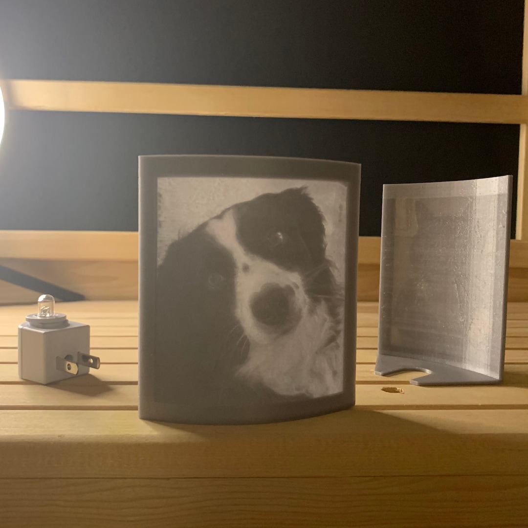Personalized Night Lights - 3D Printed Lithophane Night Light Cover - Etsy