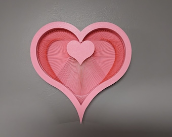 Little Hearts String Art Heart Home Decor Wall Hanging Love Sign Unique ...