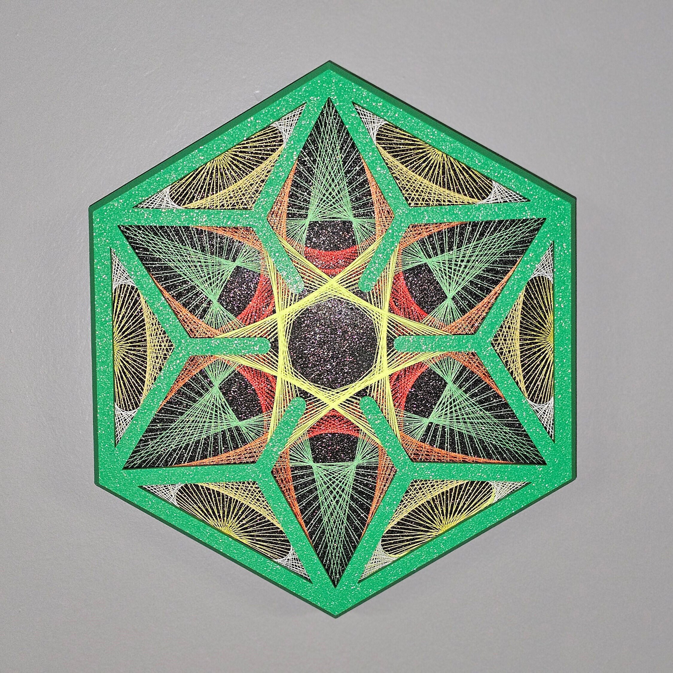 3d-printed String Art Wall Hanging - Multiple Plate Colors Available - Etsy