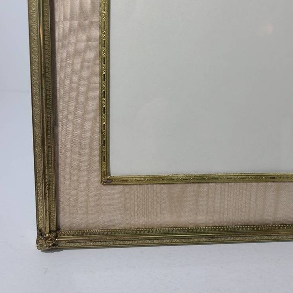 Brass Glass Frame - Etsy